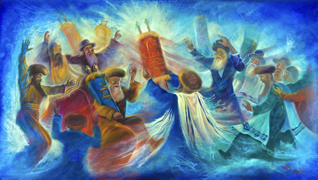 Simchas Torah in the Synagogue: Sitting While People are Dancing With ...